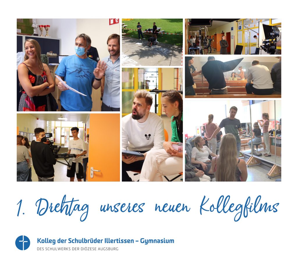 1. Drehtag unseres Kollegfilms - Kolleg der Schulbrüder Illertissen